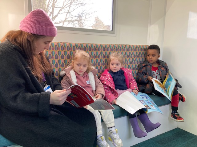 Our Visit to the Story Bus | 3 Year Old Nursery